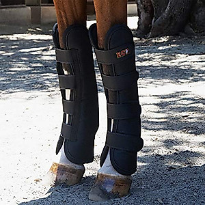ECP Equine Comfort Products Far Infrared Heat Therapy Horse Front Leg Wraps - Large