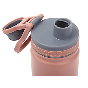 KEAECIZ Personalized Water Bottle Engraved Your Name, Custom 18oz Stainless Steel Sports Bottle with Spout Lid, Perfect for the gym and office/Outdoors Insulated Water Bottle