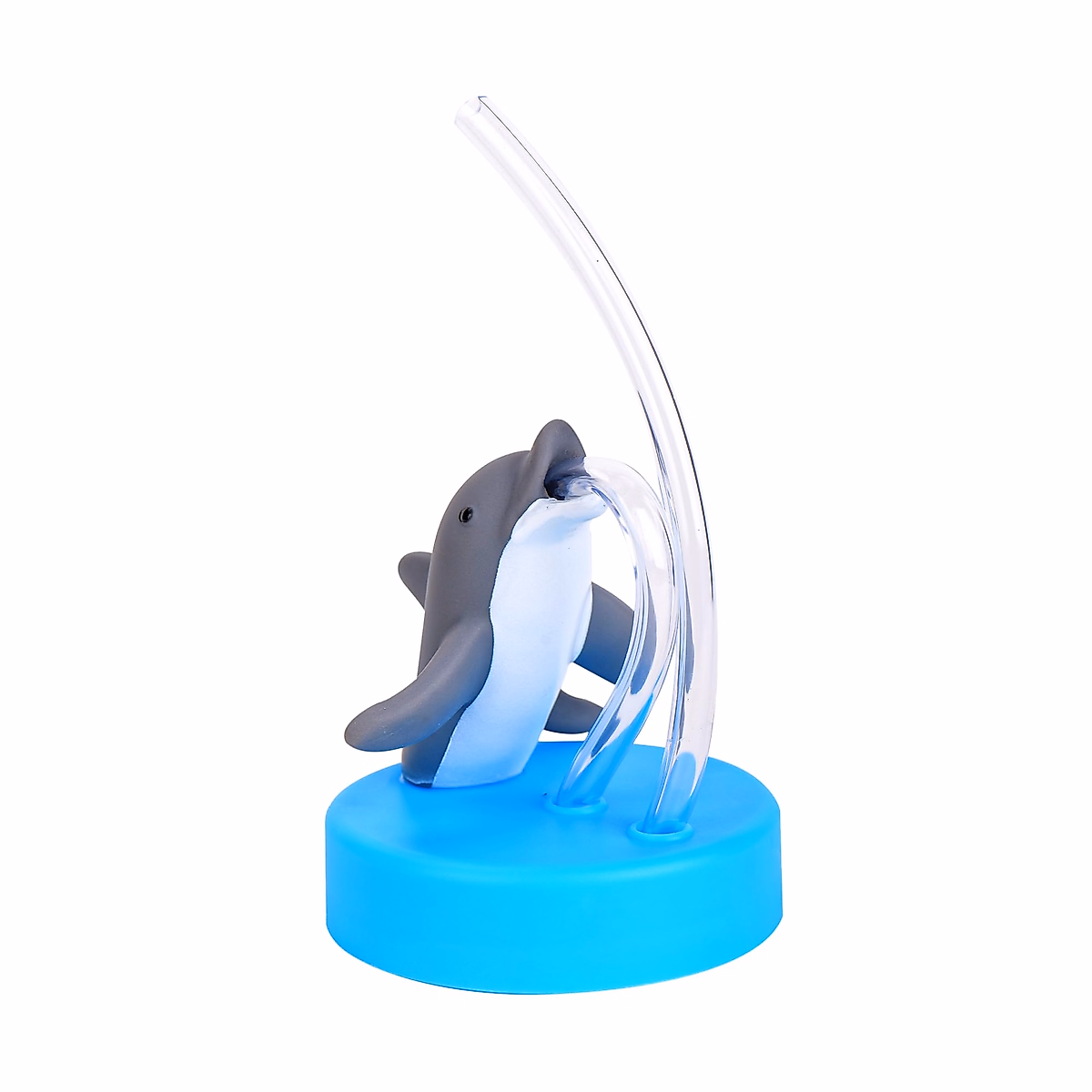 SIP WITH ME Sealife Dolphin Cup, Kids Water Bottle, Toddler Cups, Tumbler with Lid and Straw, Travel Sippy Cup for Water or Milk, Kids Cups with Lids for Toddlers 3 and Up, BPA Free Plastic, 12 oz