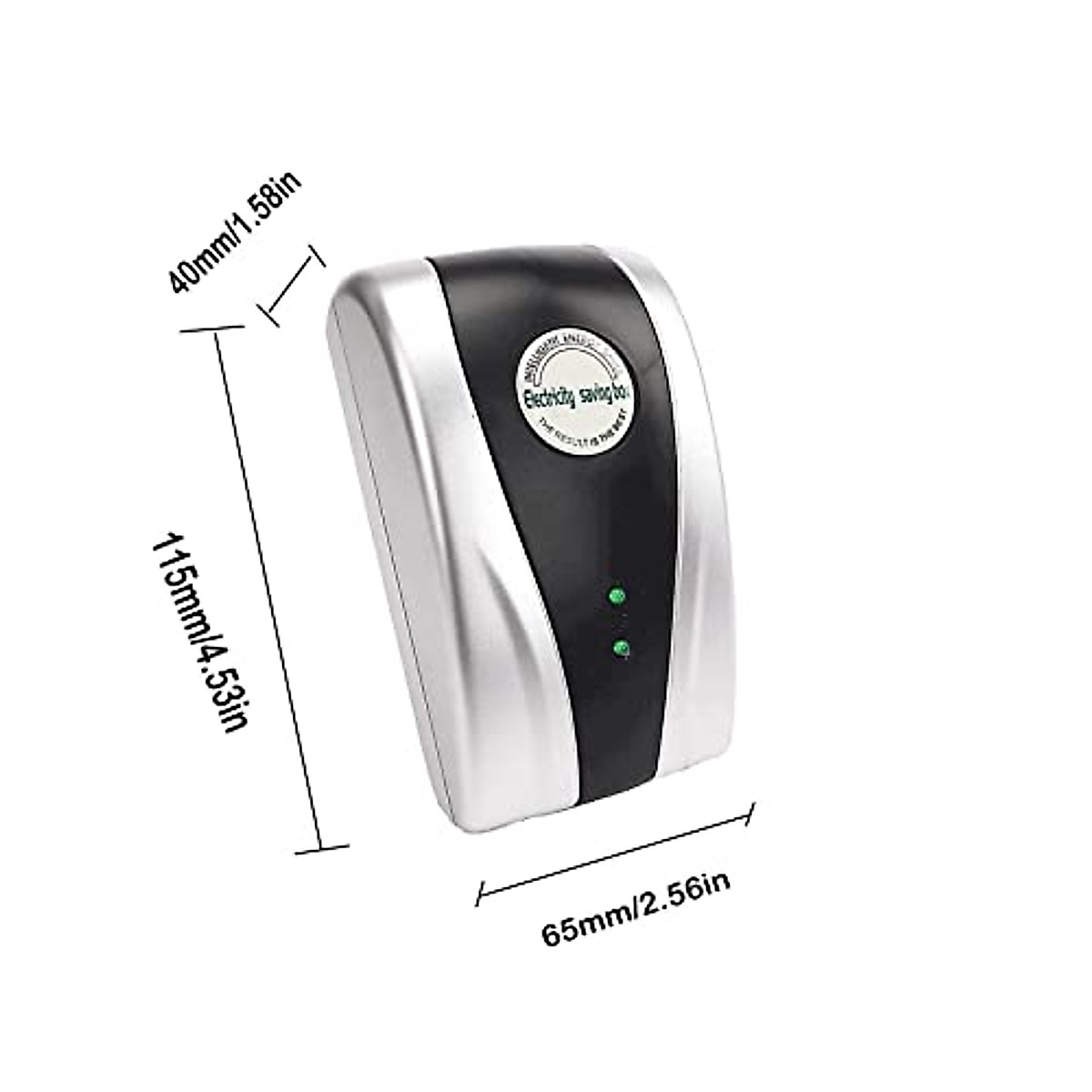 Duvik Power Saver, Energy Saver, Electricity Reducer Power Saving Box US Plug 90V-250V 30KW for Household Office Market 6 Pack, black