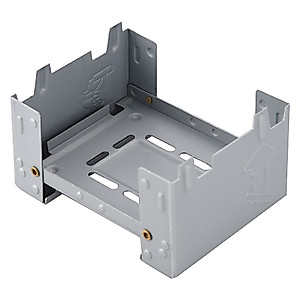 Folding Stove, 95 x 75mm Solid Fuel Camping Portable Stove for Outdoor Cooking Backpacking Emergency Stove For Indoor Use Fuel Tablets Wood Burning Camp Stove