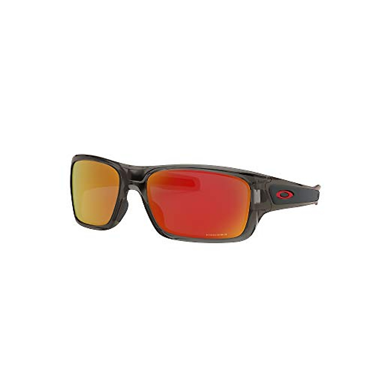 Oakley Youth Kids' OJ9003 Turbine XS Rectangular Sunglasses, Grey Smoke/Prizm Ruby, 57 mm