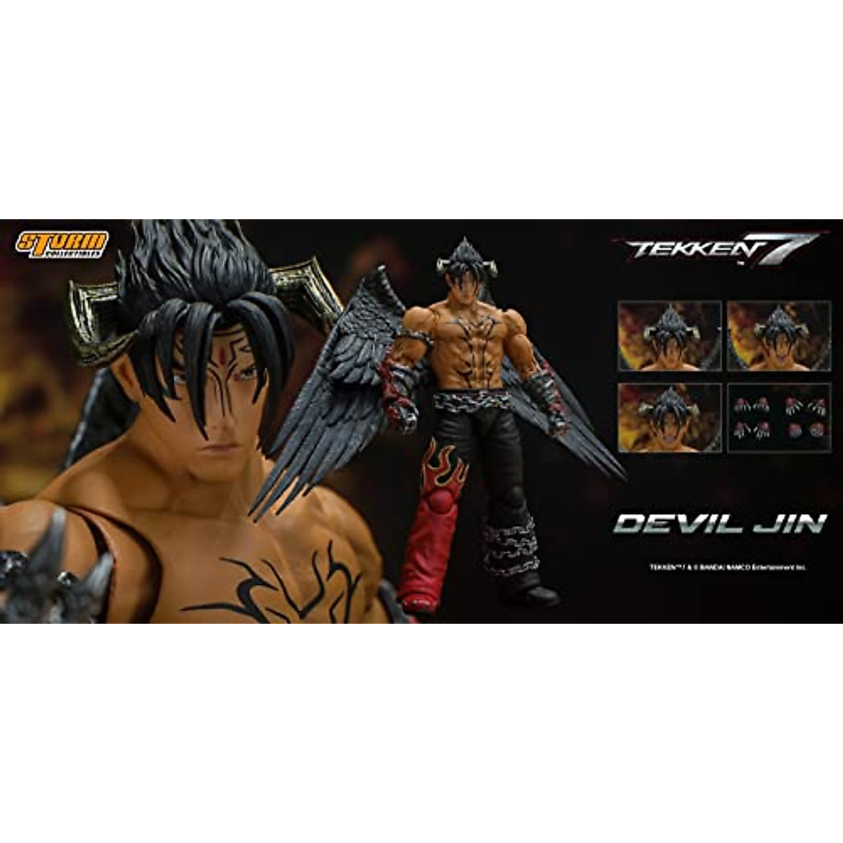 Storm Collectibles - Tekken 7 - Devil Jin, 1/12 Action Figure