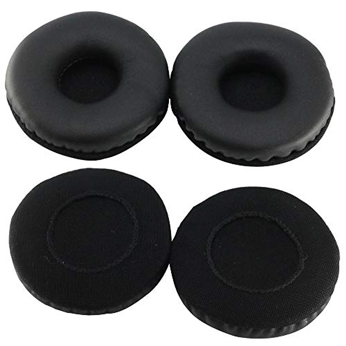 Poyatu Earpads for Logitech H390 H609 USB Headset H600 Headphone Replacement Ear Pads Cushions Earpad Repair Parts (Black)