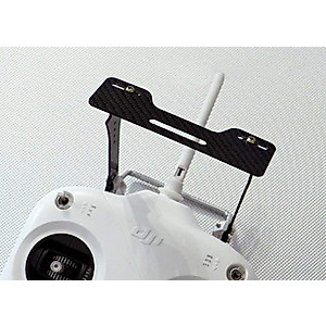 Ronsit New FPV Carbon Fiber Transmitter Monitor Mount for Futaba/JR/Hitec 7-8'' LCD Support