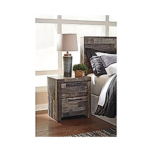 Signature Design by Ashley Derekson Nightstand, Multi Gray