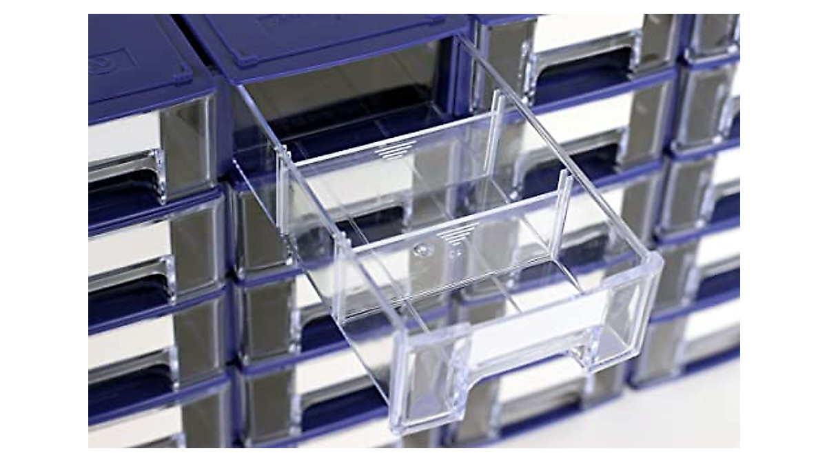 Stackable Storage Drawers Set of 20 - Organize Small Parts Efficiently