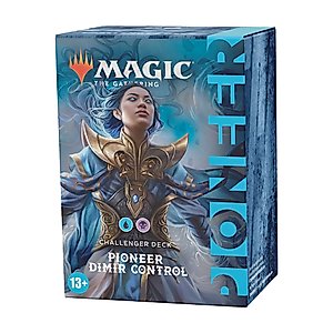 Magic: The Gathering Pioneer Challenger Deck 2022 - Dimir Control (Blue-Black)