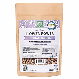 Small Pet Select - Herbal Sampler, Natural Herbal Treats for Rabbits, Guinea Pigs, and Other Small Animals, Five Flavors, 2.5oz Each