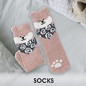 Delight Your Loved Ones with Our Mother's Day Perfect Basket Gift Set (Including Make Up Bag, Necklace, Socks..etc.) for Your Wife Mom Sister Girlfriend Mother (Colorfull Box)