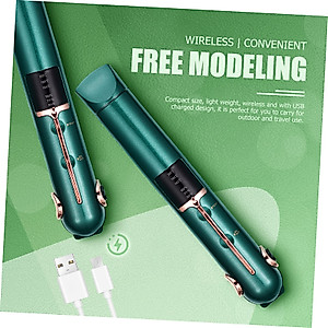 Curling Iron Multifunctional Hair Straightener Hair Straightening Tool Wireless Hair Curler Device Curling Wand for Hair Styling Hair Straightener Curler Hair Styling Tools