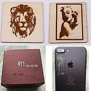 Laser Engraver laser engraving machine 3000mw laser class 4 Off-line Upgrade Version CNC Pro DIY Logo engraver
