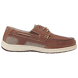 Dockers Men's Beacon Boat Shoe, Dark Tan, 11