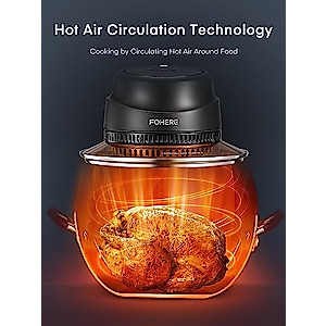 Air Fryer Lid for Instant Pot 6Qt/8Qt, 7 in 1 with LED Touchscreen, Turn Your Pressure Cooker Into Air Fryer in Seconds, Air Fryer Accessories and Recipe Cookbook Included