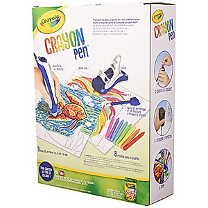 Crayola Ultimelt Pen, Crayon Melting Creative Kit for Arts Crafts, Multisurface