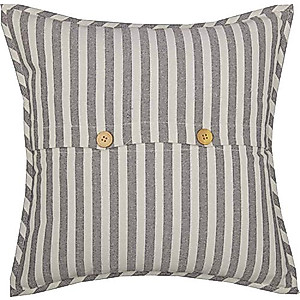 Gathering Basket Throw Pillow Cover, 20" L x 20" W, Garden Picking Basket, Botanical Design, Boho, Farmhouse Accent