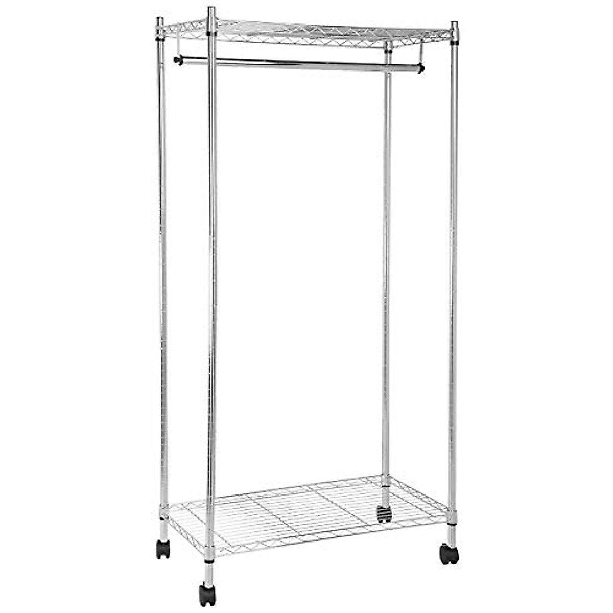 Portable Garment Rolling Rack Cover - Protect Your Clothes From Dust Keep Your Room Looking Organized (Cover Only) - 36"Wx18"Dx68"H