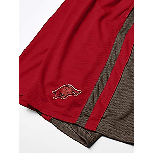 Profile Varsity Men's Big & Tall Athletic Shorts, Card Red/Charcoal, 3X