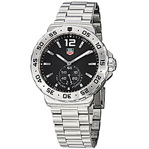 TAG Heuer Men's WAU1112.BA0858 Formula 1 Black Dial Stainless Steel Watch