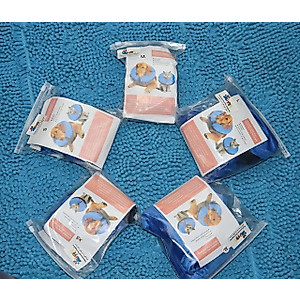 THAIN Soft Dog Recovery Protective Collar After Surgery-Cone Inflatable Collar for Dogs and Cats - Adjustable Washable Elizabethan Collar (XL)