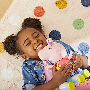 Peppa Pig Disco Peppa Roller Skating Doll, Pull-and-Go Action, 11 Inch Figures, Preschool Toys for 3 Year Old Girls and Boys and Up, with Lights, Speech, and Music