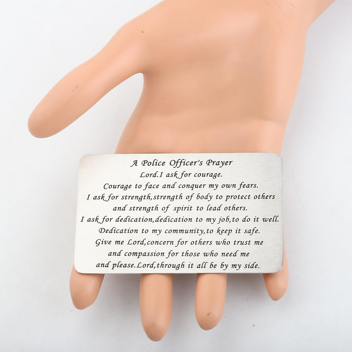 PLITI Police Office’s Prayer card (Police Office’s Prayer card)