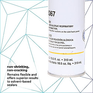 3M Urethane Seam Sealer, 08367, Black Color, High Solids, Permanently Flexible, 310 mL/10.5 fl oz Cartridge