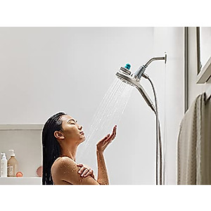 Moen IN208C2SRN Aromatherapy Combination Handshower and Rainshower with INLY Shower Capsules, Spot Resist Brushed Nickel