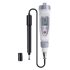 RCYAGO Dissolved Oxygen Meter with DO Probe, DO Meter Water Quality Monitor Freshwater Aquarium Test Kit, Digital Dissolved Meter Portable Pen Type Meter, 0.0-20.0mg/L ±0.3mg/L