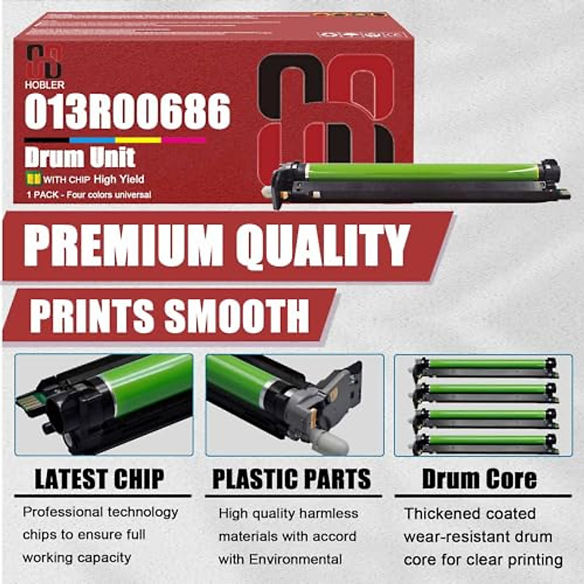 High Yield Replacement 013R00686 Imaging Unit Compatible for Xerox 013R00686 CT351179 B8145 Drum Unit Work for Xerox AltaLink B8145 B8155 B8170 Printers