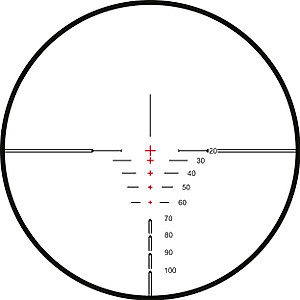 XB1 Crossbow Scope 1.5-5x32 (250-425 fps), 1", IR, XB1 SR