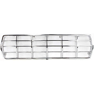 Evan Fischer Grille and Headlight Door Kit Compatible With 1978-1979 Ford F-150, Fits 1978-1979 Bronco, Chrome Shell and Insert FO1200111 FO2512114 FO2513115 Front