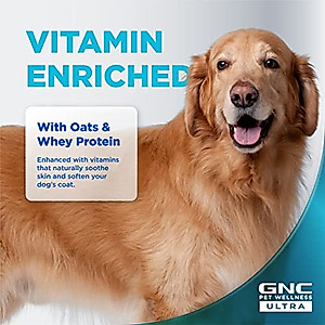 GNC Ultra Medicated Itch Relief Conditioner 16oz | Soothing Conditioner for Dogs with Oats & Pramoxine Hydrochloride | Moisturizing Conditioner for Dogs GNC Medicated Itch Relief,FF13854