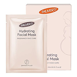 Palmer's Pregnancy Hydrating Facial Sheet Masks, 0.95 fl. oz. (Pack of 5)