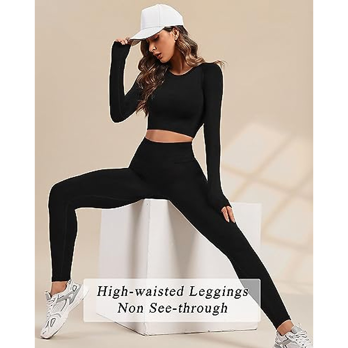 KT Buttery Soft Leggings for Women - High Waisted Leggings Pants with Pockets - Reg & Plus Size (Black,Tween)