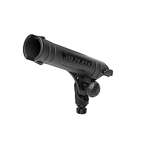 RAILBLAZA Kayak Rod Holder Tube with MiniPort Track Mount Base for Baitcasting, Spinning and Conventional Reels