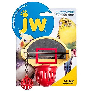 JW Pet Activitoys Birdie Basketball Toy [Set of 3]