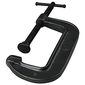 BESSEY 540-6 Ductile Alloy C-Clamp, 6 In. x 2 3/4 In. Throat Depth & 2,450 lb Clamping Force