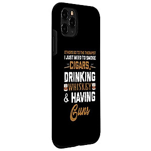 iPhone 11 Pro Others smoke sigars, whiskey & having guns Cigars Case