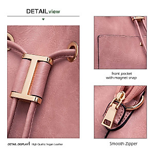 LJOSEIND Women’s Handbags Designer Hobo Bags Large Crossbody Bucket Bags Shoulder Satchel Purses