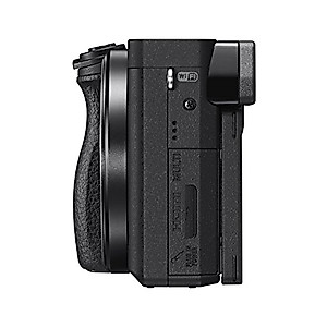 Sony Alpha a6300 Mirrorless Camera: Interchangeable Lens Digital Camera with APS-C, Auto Focus & 4K Video - ILCE 6300 Body with 3in LCD Screen (Black) (Renewed)
