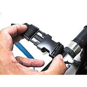 PROYAKER Heavy Duty Tackle and Gear Fishing Rod Leash for Offshore Boat and Kayak Fishing (2 PROYAKER LEASHES)