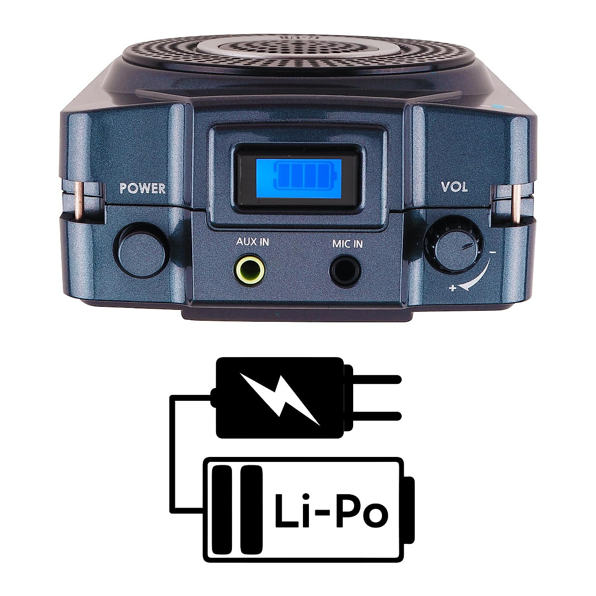 GIGAPHONE SV 40W Portable Voice Amplifier with Microphones