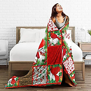 Cardinal Bird Gift Cardinal Throw Blanket(50"X40") Lightweight Flannel Fleece Blanket for Couch Bed Sofa Travelling Camping for Kids Adults