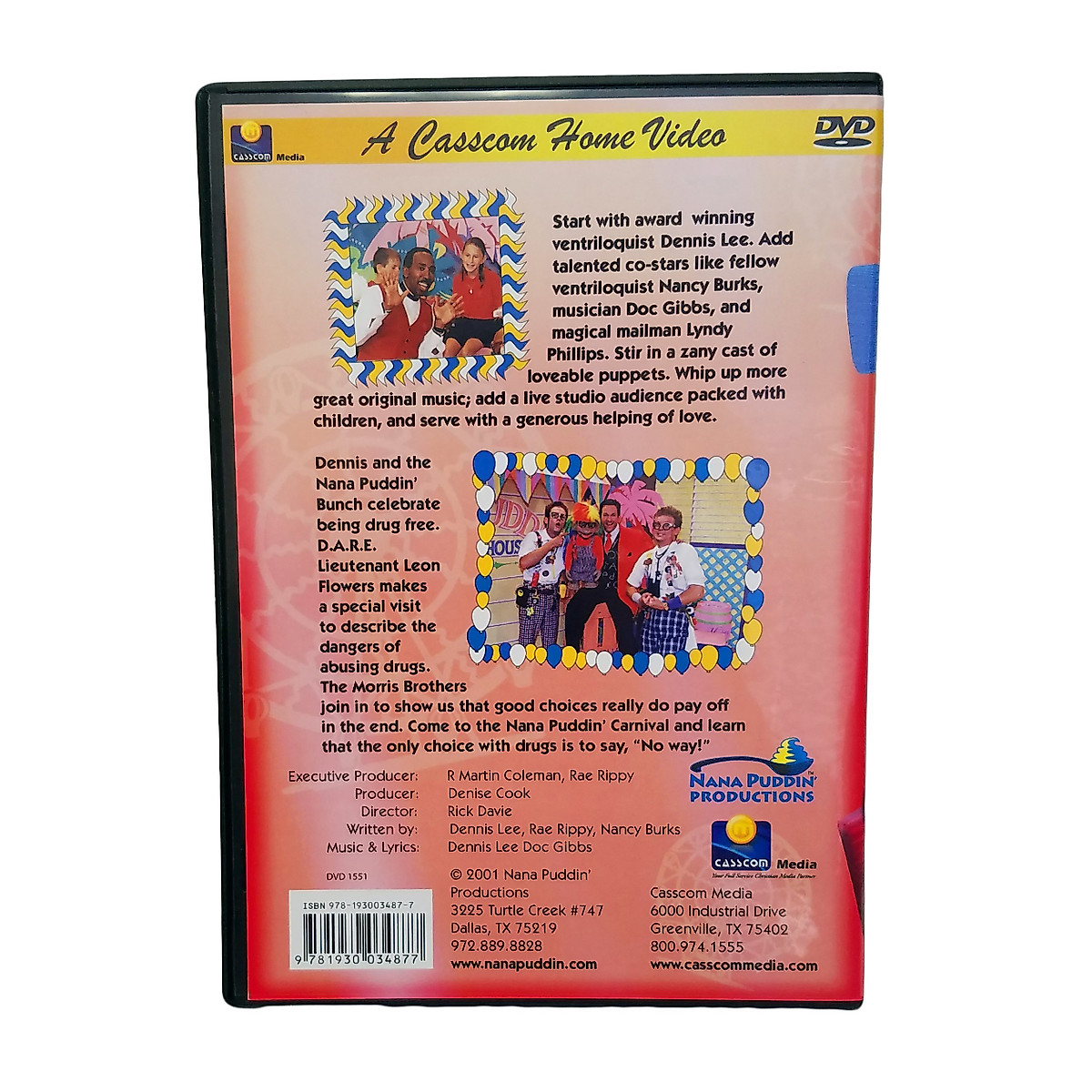 Nana Puddin' Red Ribbon Carnibal DVD-Short Stories for Kids-Moral Stories for Kids-Children Movie DVD-DVds for Kids-Kids' Movies Movies-Music Video for Kids-Circus-Clowns-Party Circus-Juggler-Smile-Animals-Funny Animals-Puppets-Great by Choice