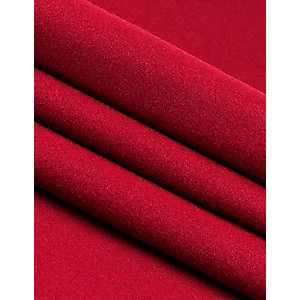 Red Acrylic Felt - 72" X 2 Yard