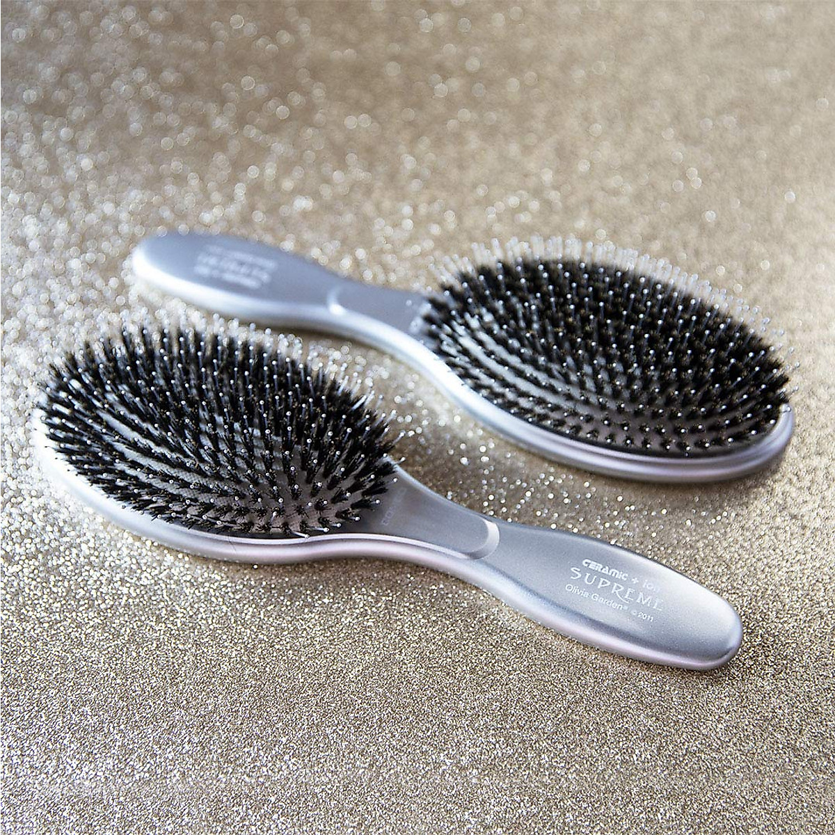 Olivia Garden Ceramic + Ion Supreme Paddle Hair Brush CISP-CO (Combo)
