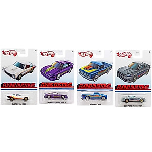 Hot Wheels Exclusive Flying Customs Series Complete Set of 8 Diecast Vehicles