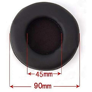 Zotech Replacement Ear Pads for Audio-Technica ATH-T2, Pro700, Technics RP-DH1200, Pioneer HDJ-2000 HDJ-1500 HDJ-1000, Sennheiser HD205 HD215 D225, Sony MDR-V700DJ V700 Headphones