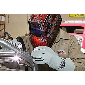 Lincoln Electric - KH840XL Khaki X-Large Flame-Resistant Cloth Welding Jacket